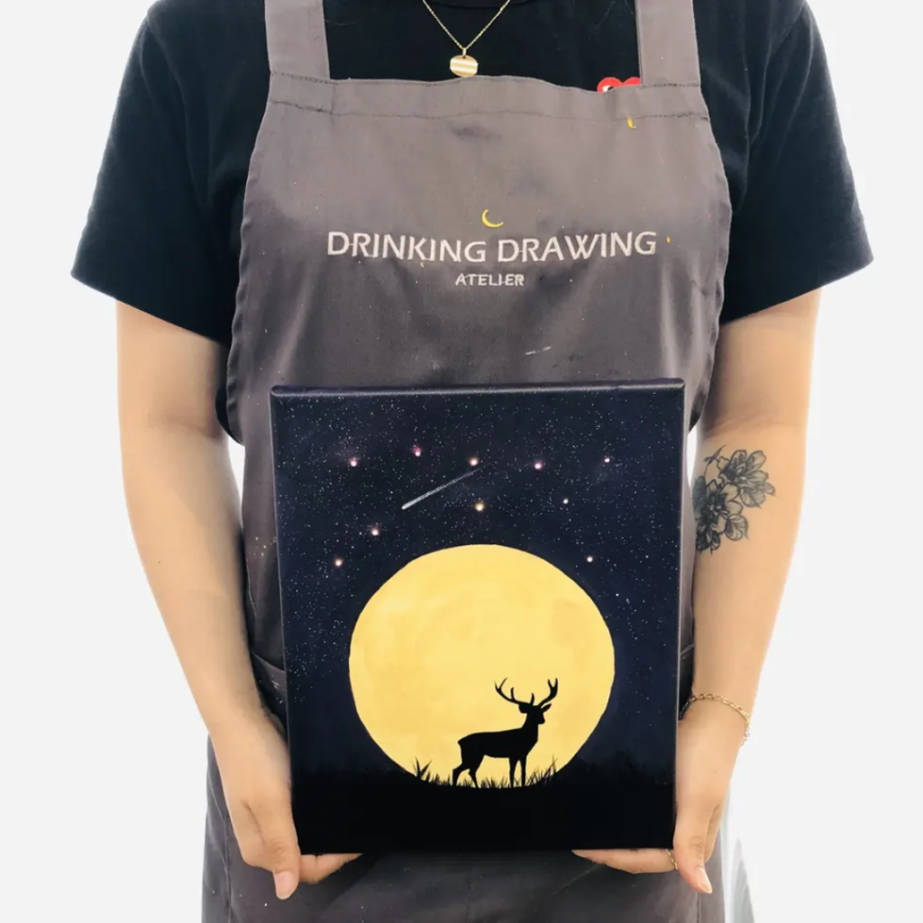 Seoul Acrylics One Day Drawing Class – Sip, Draw, Create! – ₩50,000 - K ...